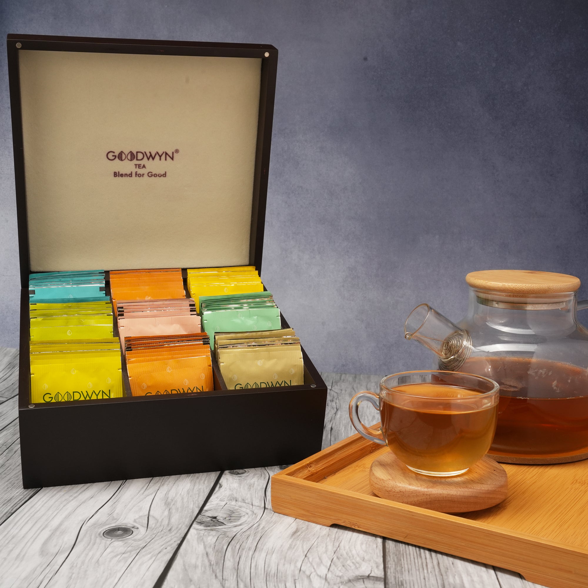 Alluring Tea Chest Assorted Tea Rich Luxury Wooden Tea Gift Box Alluring Tea Chest Assorted Tea Rich Luxury Wooden Tea Gift Box